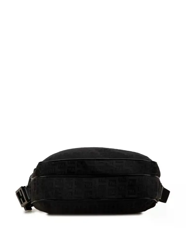 Fendi 2000-2010 Zucchino Canvas Crossbody Bag