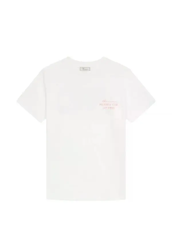 Blumarine Butterfly Print T-shirt - White