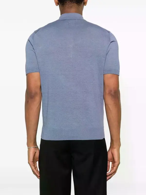 DRUMOHR Linen Polo Shirt