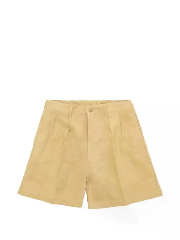 FORTELA Pleated Bermuda Shorts