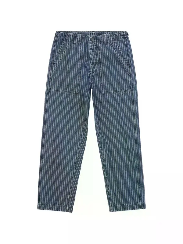 FORTELA Pinstriped Cotton Jeans