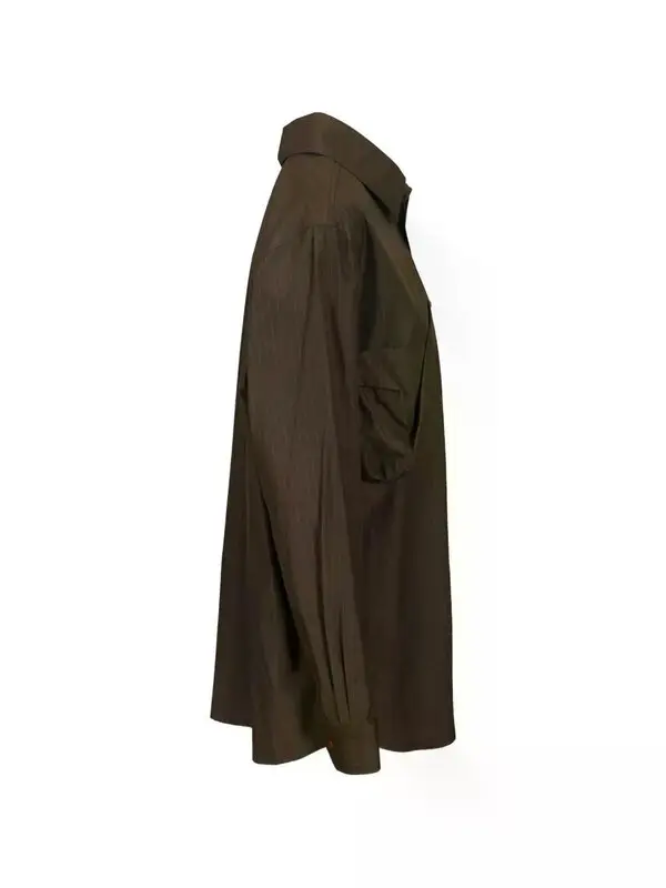 VIVIENNE WESTWOOD Achilles Oversized Utility Shirt - Brown