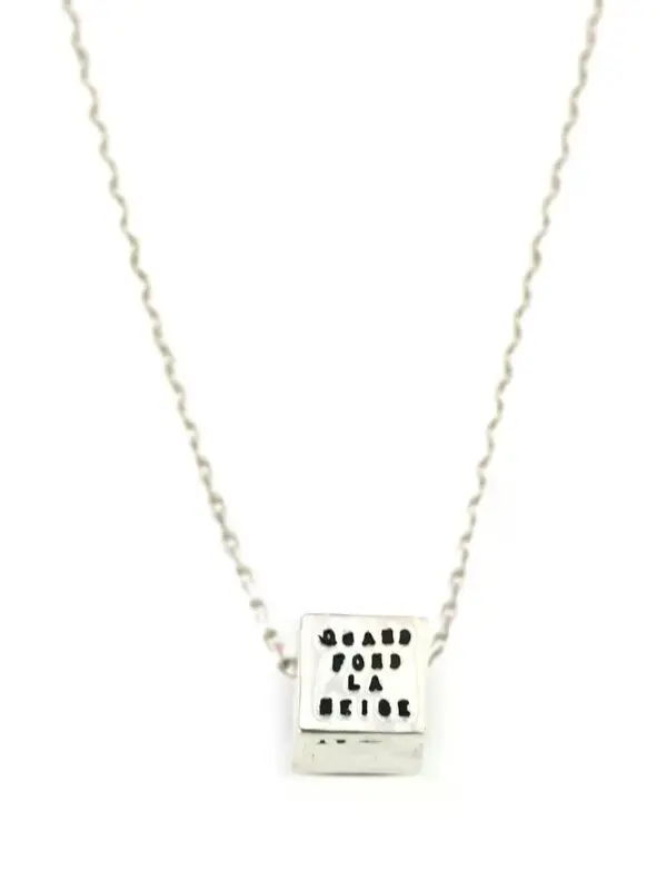 THORAVAL Cube Pendant Necklace