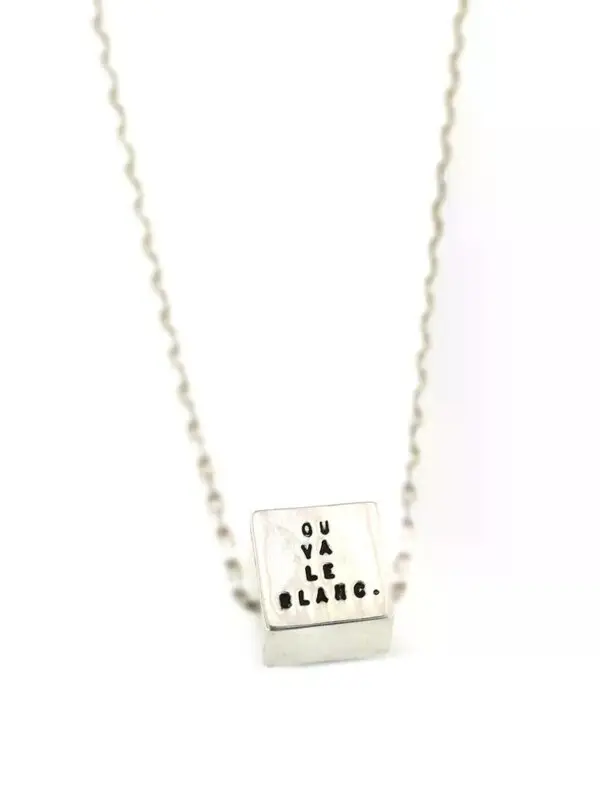 THORAVAL Cube Pendant Necklace