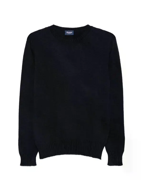 DRUMOHR Crew-neck Cotton Sweater