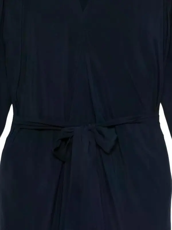 Seventy V-neck Tie-waist Dress