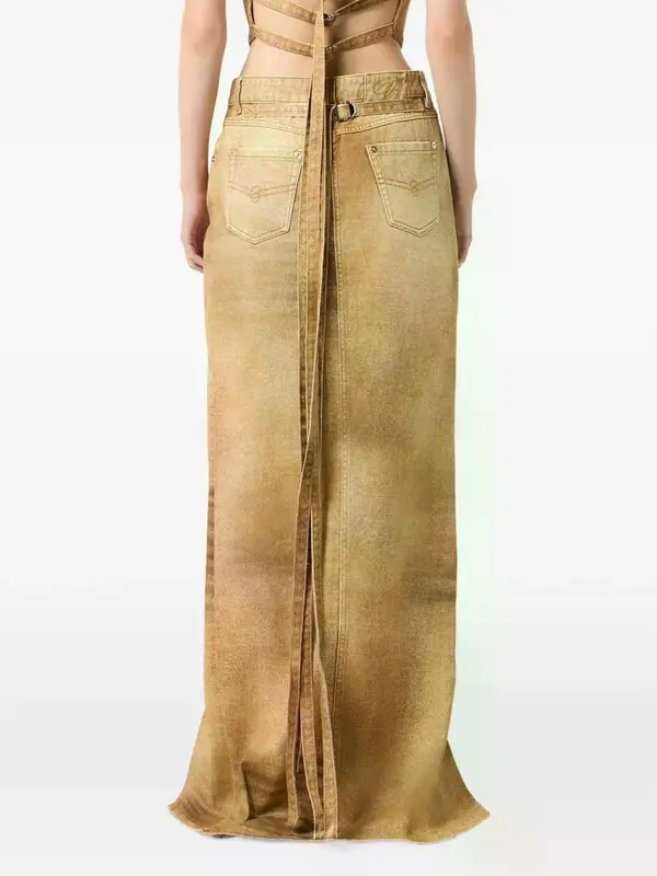 Blumarine Printed Skirt