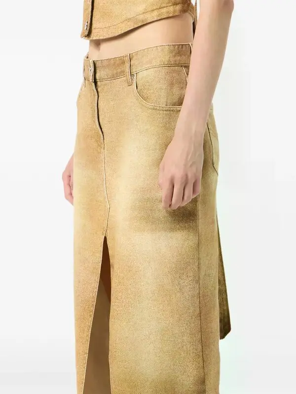 Blumarine Printed Skirt