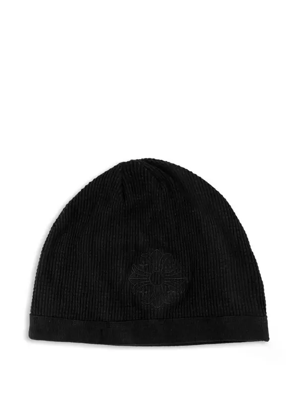 Chrome Hearts Cross-motif Beanie Hat - Black