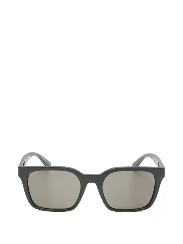 Emporio Armani Rectangle Frame Sunglasses - Black