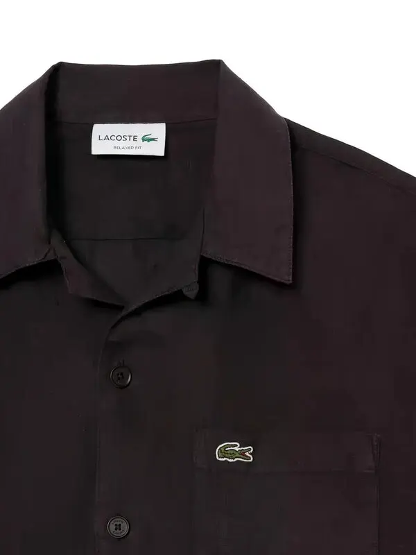 Lacoste Buttoned Short-sleeved Shirt