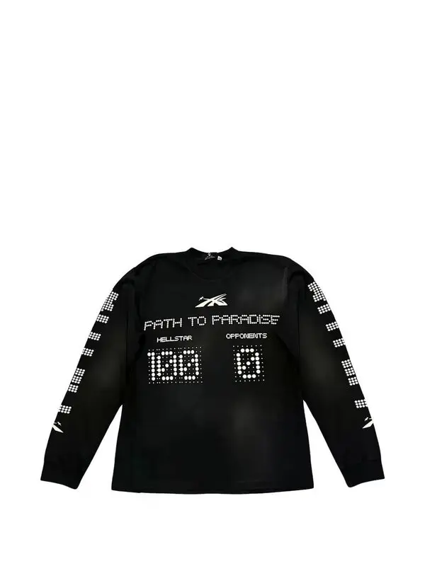 HELLSTAR Logo-print Long-sleeve T-shirt
