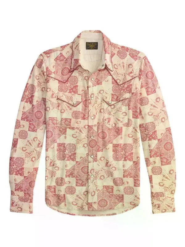 Ralph Lauren Paisley-print Cotton Shirt