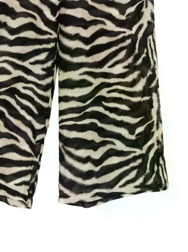 Ermanno Scervino Zebra-print Trousers - Neutrals