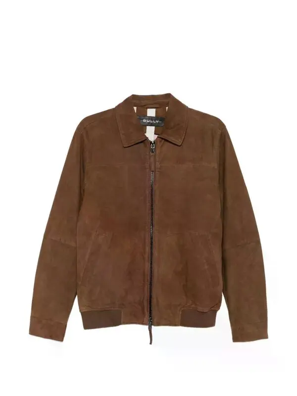 BULLY Zip-up Suede Jacket