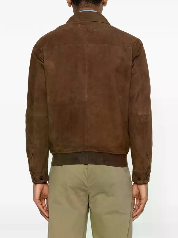 BULLY Zip-up Suede Jacket