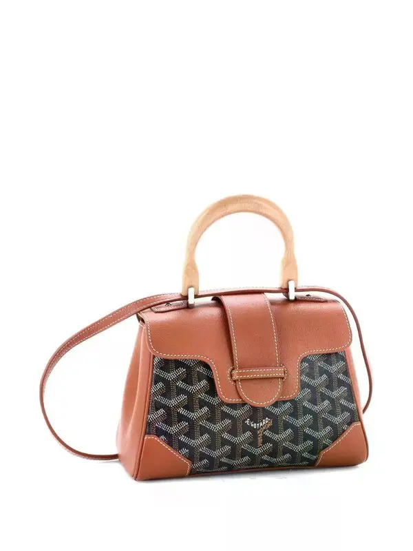 Goyard Saigon Mini Top Handle Bag - Black