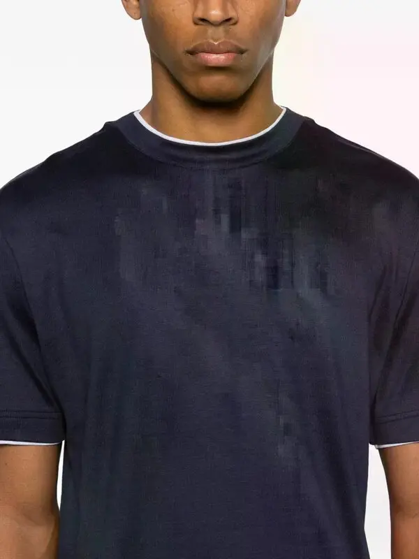 Eleventy Trimmed T-shirt