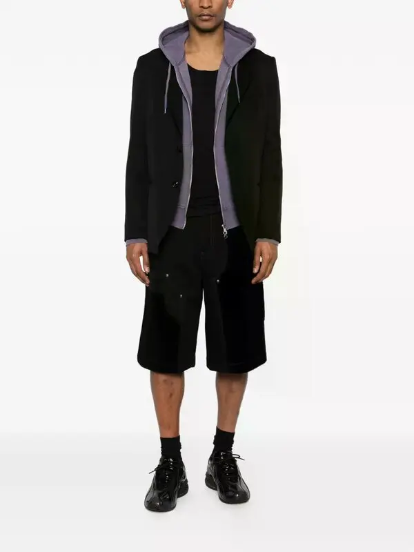 Andersson Bell Panelled Straight Leg Shorts