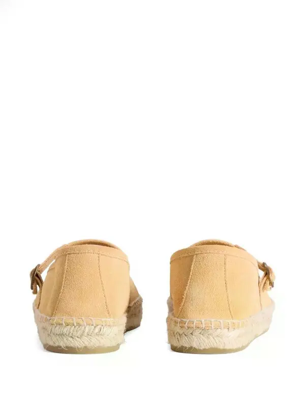 Woolrich Suede Espadrilles With Adjustable Strap - Neutrals