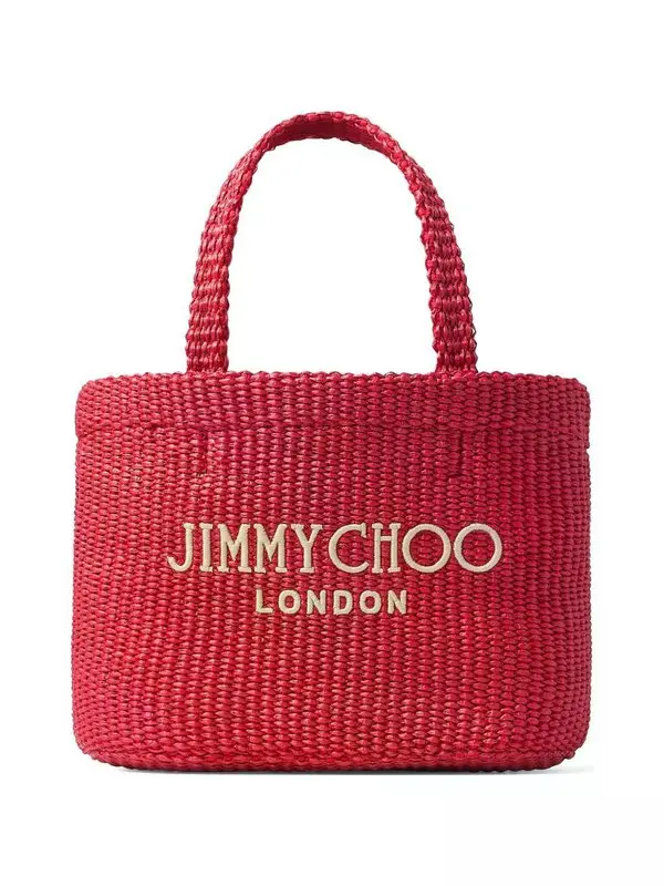 JIMMY CHOO Beach East-west Mini Bag - Red