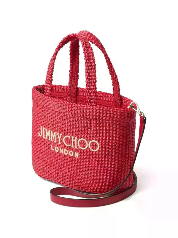 JIMMY CHOO Beach East-west Mini Bag - Red