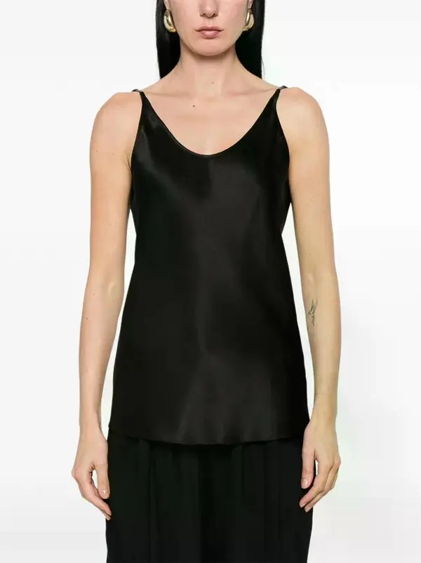 Brunello Cucinelli Sleeveless V-neck Tank Top