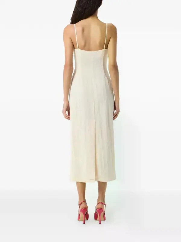 Blumarine Butterfly-detail Midi Dress