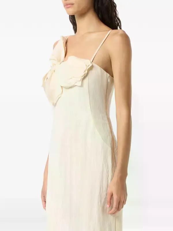 Blumarine Butterfly-detail Midi Dress