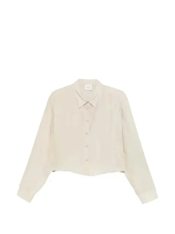 ALYSI Buttoned Shirt - Neutrals