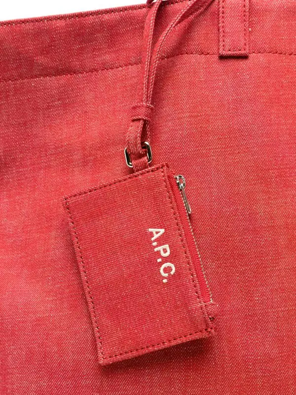 A.p.c. Le Drummer Tote Bag - Red