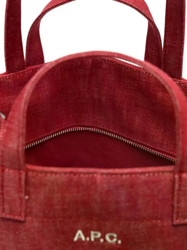 A.p.c. Le Drummer Tote Bag - Red