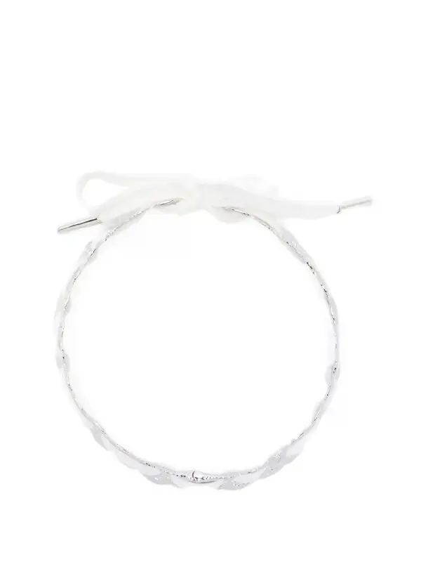 YVMIN Self-tie Necklace - Silver