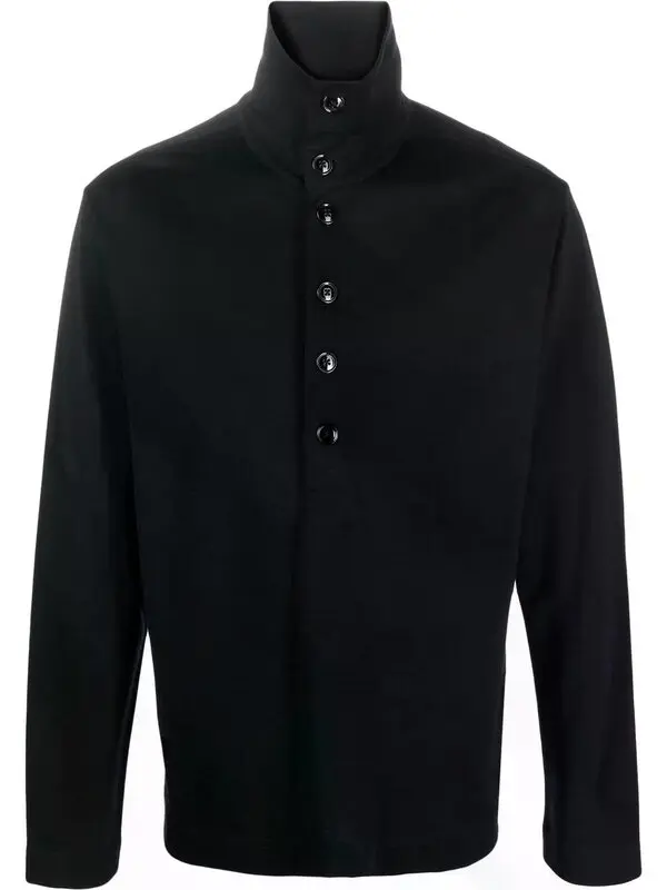 LEMAIRE Buttoned-up High-neck Sweater