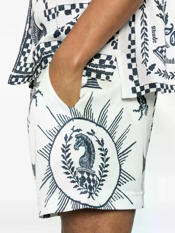 Rhude Patterned Shorts