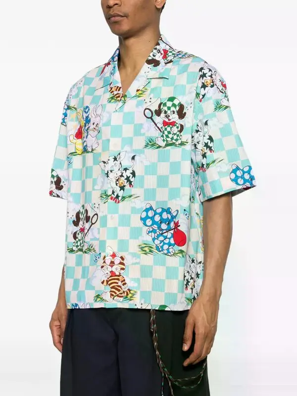Kenzo Check-print Shirt