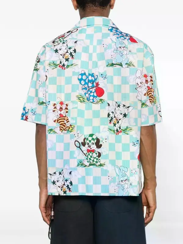 Kenzo Check-print Shirt