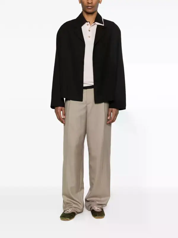 Studio Nicholson Buttoned Jacket - Black
