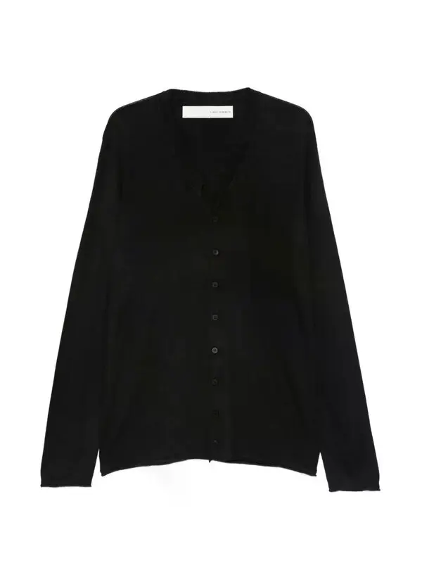Isabel Benenato Button V-neck Cardigan