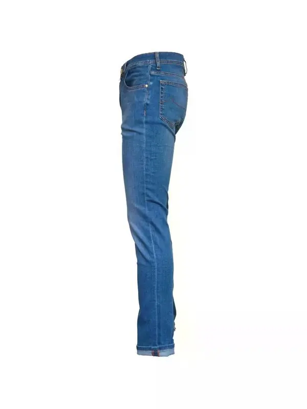 Jacob Cohen Five-pocket Jeans With Logo Detailing