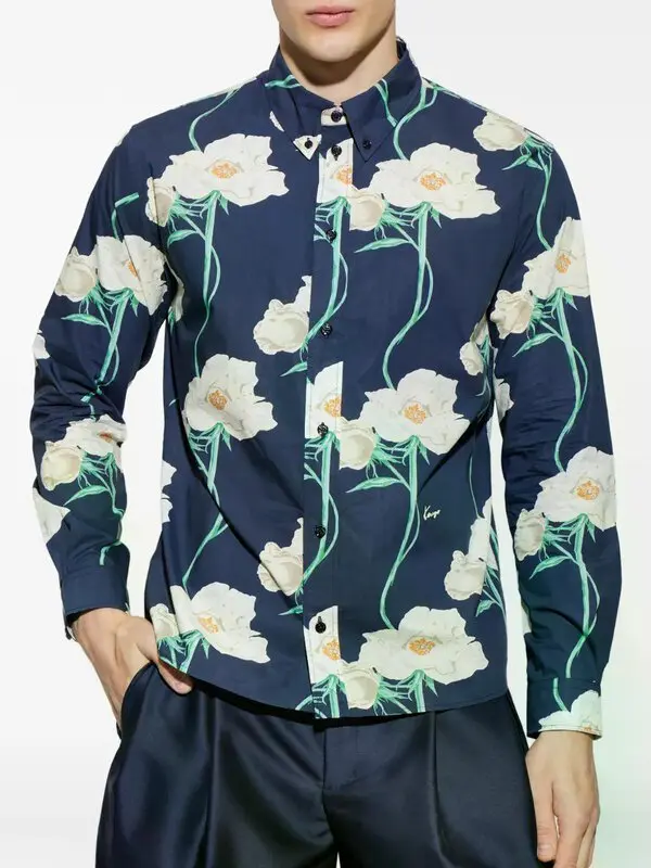 Kenzo Floral Print Shirt