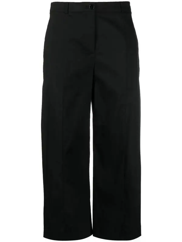 Patrizia Pepe Cropped Palazzo Trousers