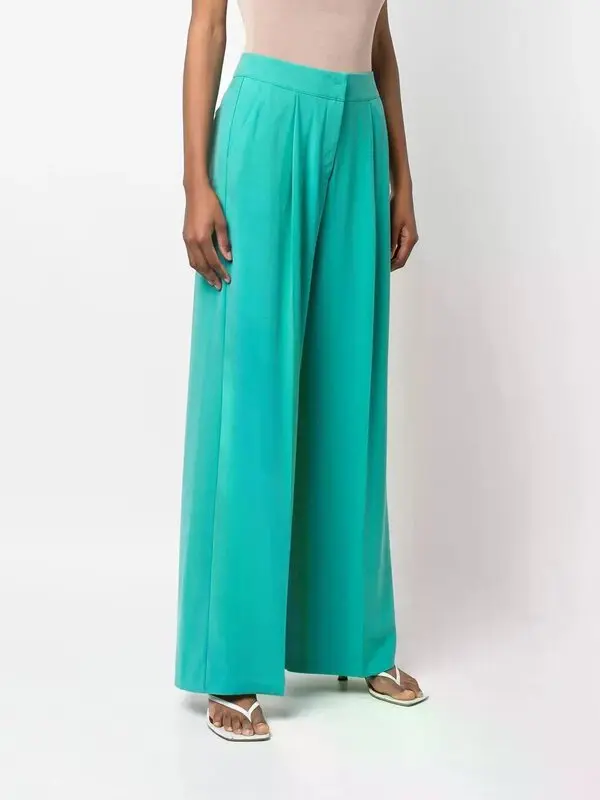 Patrizia Pepe High-waisted Wide-leg Trousers