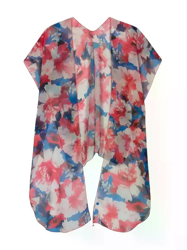 Patrizia Pepe Floral-print Scarf - Pink