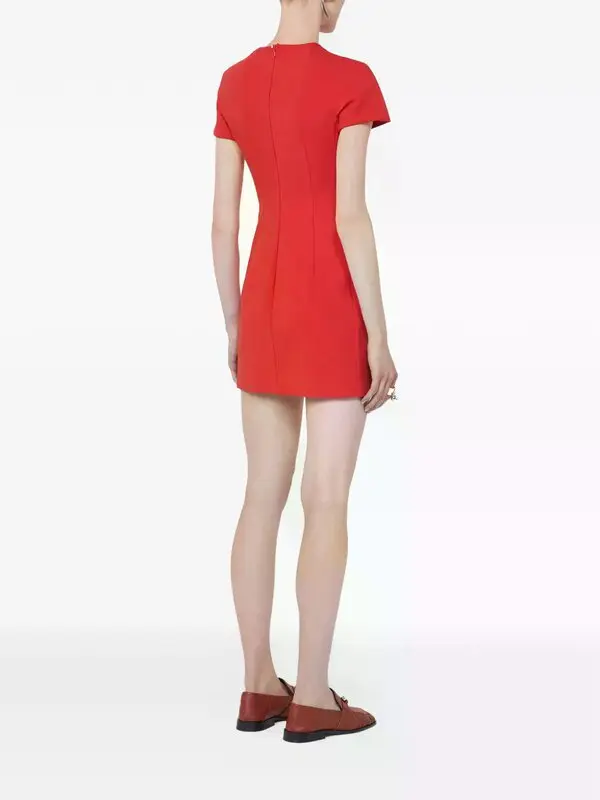 Sportmax Pocket Shift Dress - Red