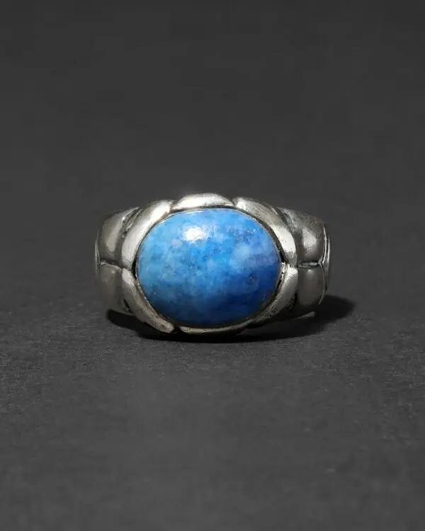 Alexis Bittar Vintage Sterling & Sodalite Ring - Silver