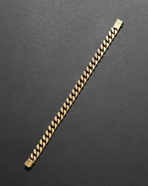 Alexis Bittar Vintage 1980s German Link Bracelet - Gold