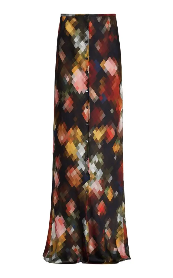 Dries Van Noten Maxi Skirt With Slit
