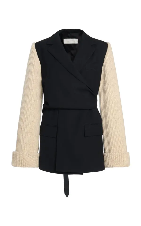 Dries Van Noten Draped Blazer