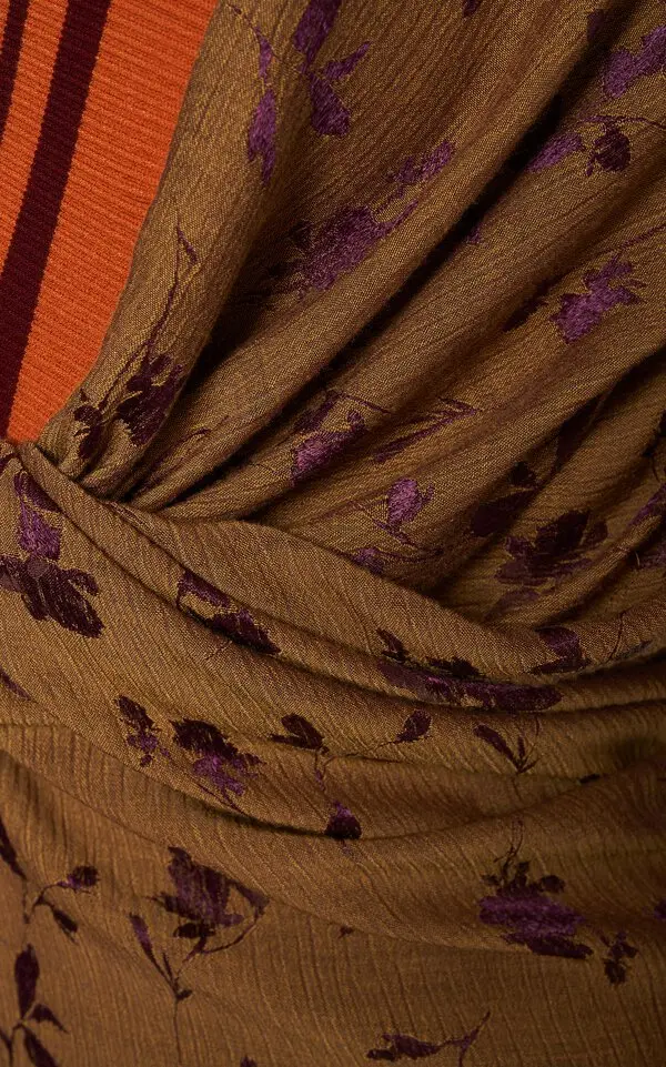 Dries Van Noten Canira Draped Top